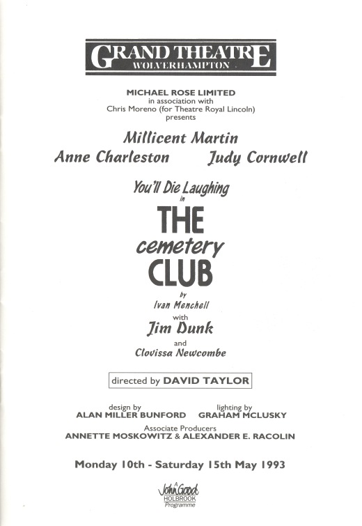 THE CEMETERY CLUB